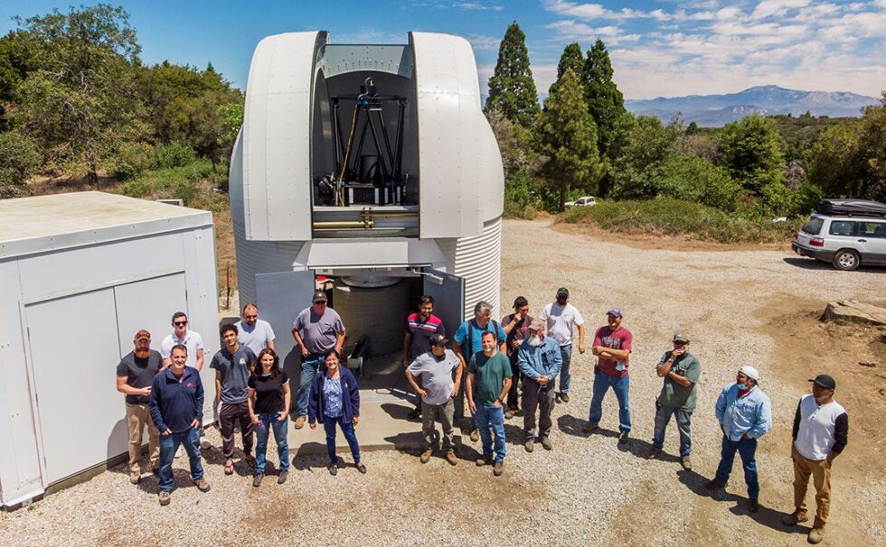 Installing The PW1000 At Palomar Observatory | PlaneWave Instruments